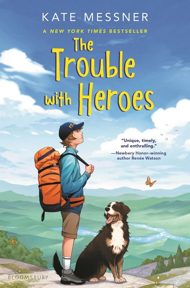 The Trouble with Heroes by Kate Messner – Book Review – Waking Brain Cells